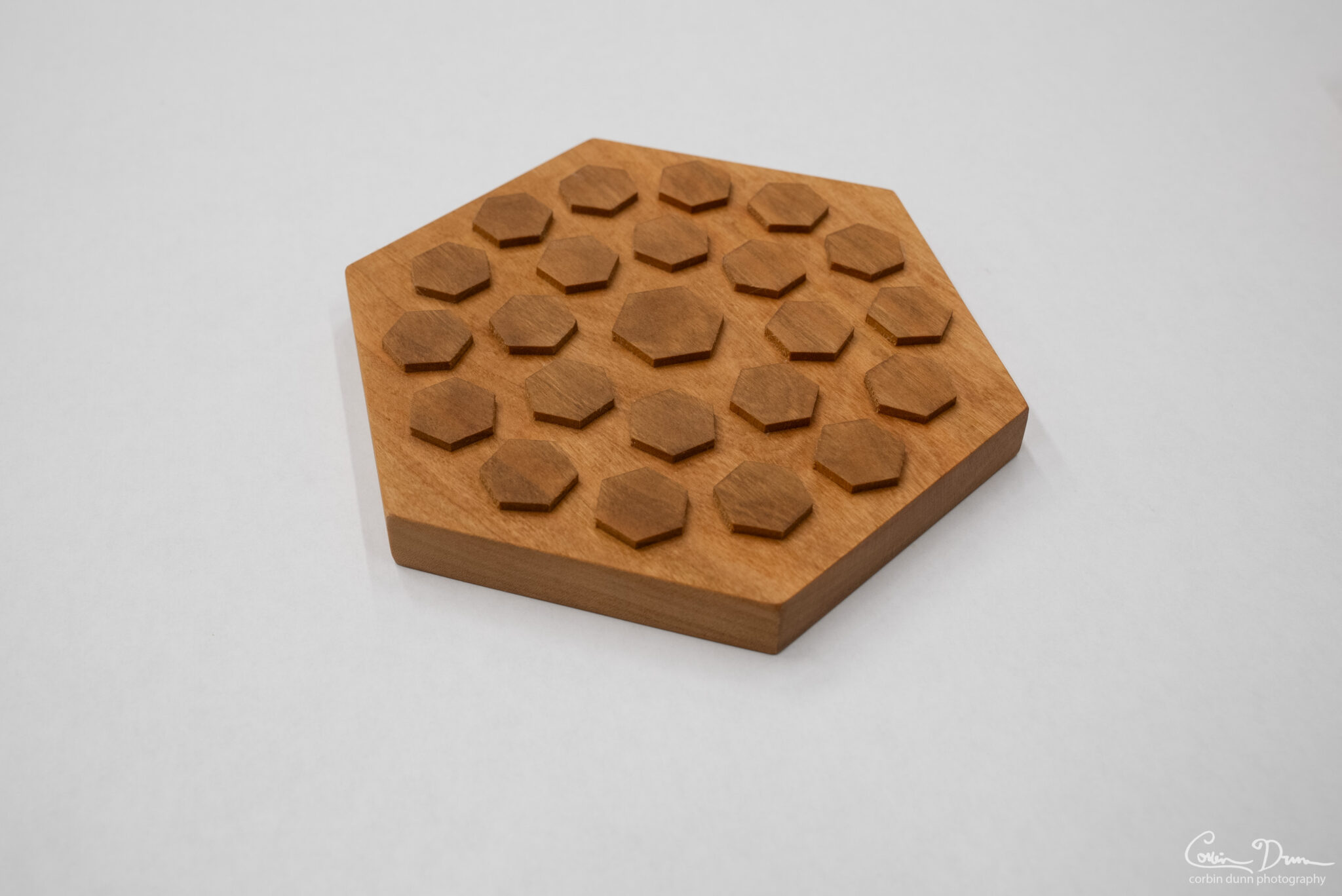 Digital File: Hex Trivet / Wood Hot Pad – CNC Woodworking Project ...