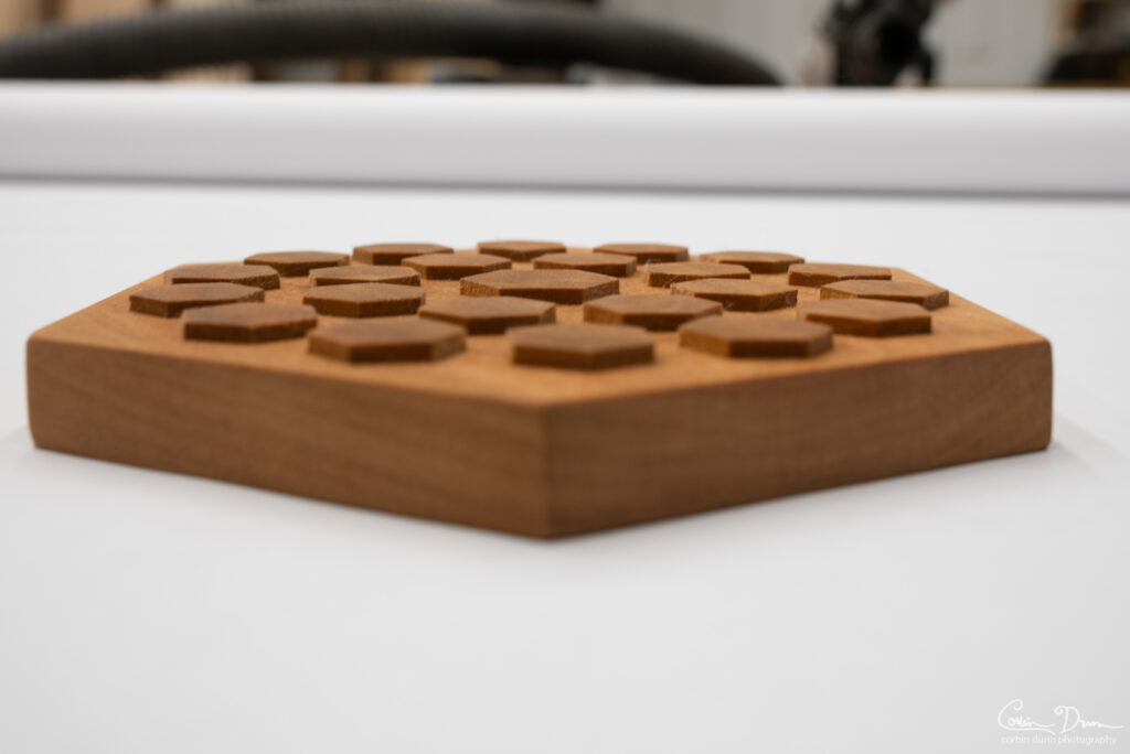 Digital File: Hex Trivet / Wood Hot Pad – CNC Woodworking Project ...