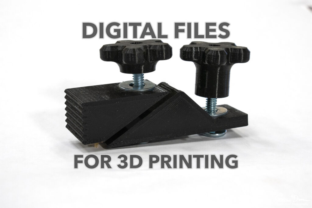 Digital Files: LEGACY (NO FILES): CNC Side Clamps for 3D Printing ...