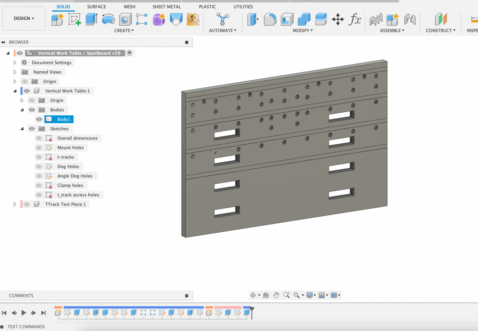 Digital File: CNC Vertical Work Table / Spoilboard CAD File – Corbin's ...