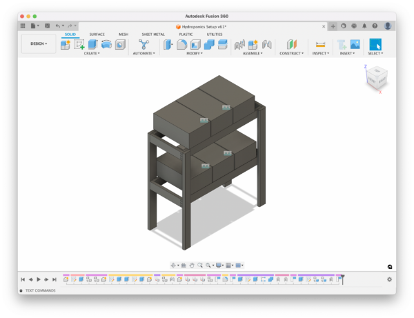 Digital File: Wood Shelf Design – Fusion 360 CAD File – Corbin's ...