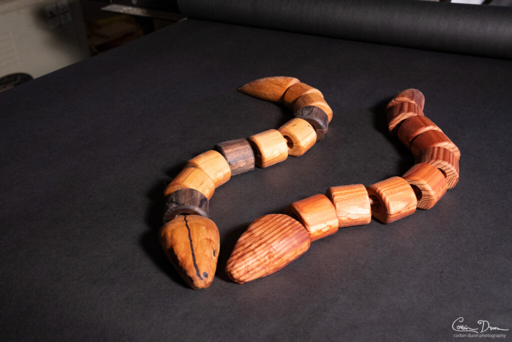 Wood Toy Snake with Articulating Joints – Corbin's Workshop ...