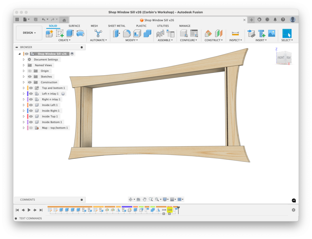Digital File: Shop Window Sills – CAD File / CAM / Toolpaths – Corbin's ...